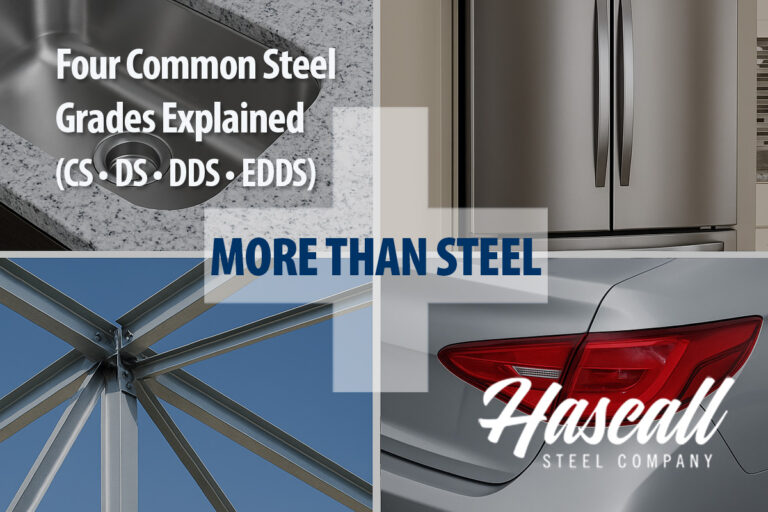 Four Common Steel Grades Explained - Hascall Steel Company